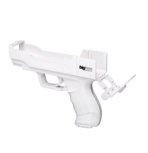 lot 2 gun gun for wiimote game nintendo wii wii u new bigben shoot ...