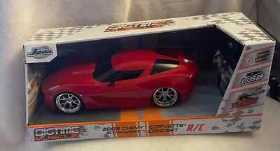Jada Toys Bigtime Muscle 2009 Chevy Corvette stingray concept remote ...
