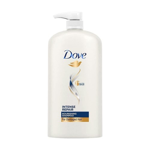Dove Intense Repair Shampoo 1 L, Repairs Dry and Damaged Hair ...