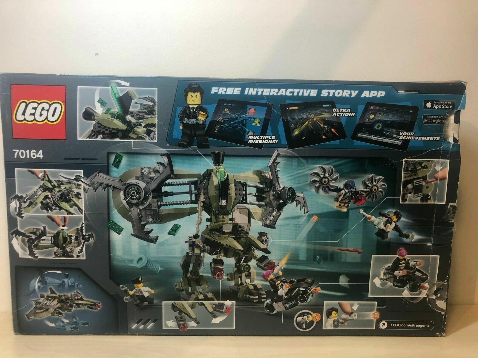 LEGO 70164 ULTRA AGENTS Hurricane Heist Full complete! | eBay Australia