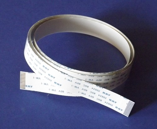 FFC A 12Pin 1.0Pitch 100cm Flachbandkabel Flat Flex Cable Ribbon AWM ...