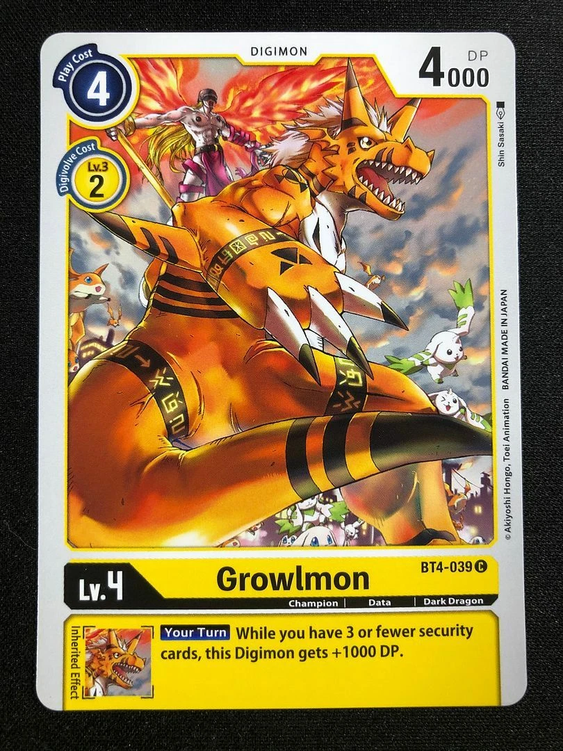 Growlmon Vs Greymon