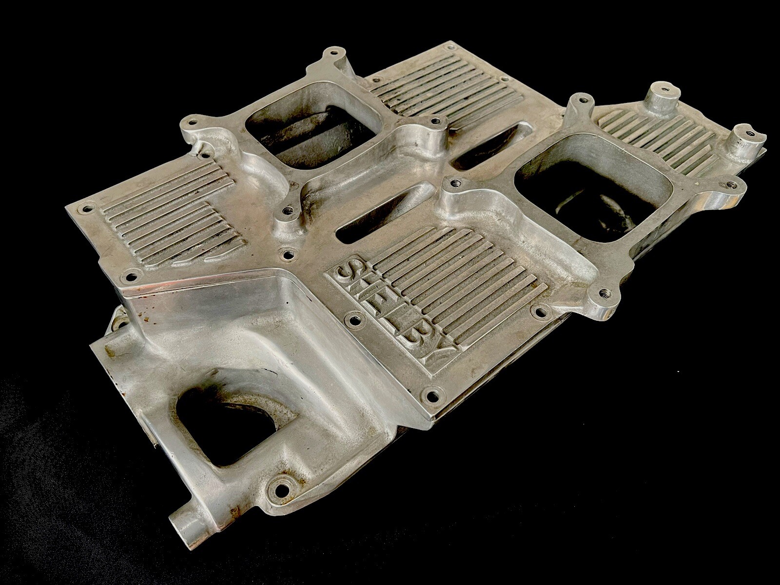 ORIGINAL SHELBY LETTERED 289 302 CROSS RAM ALUMINUM INTAKE MANIFOLD | eBay