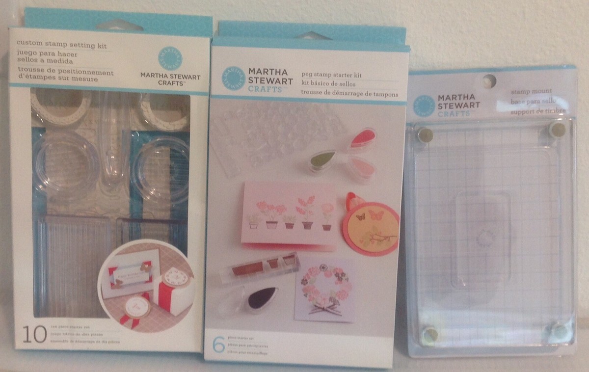 Martha Stewart Custom Stamp Setting Kit