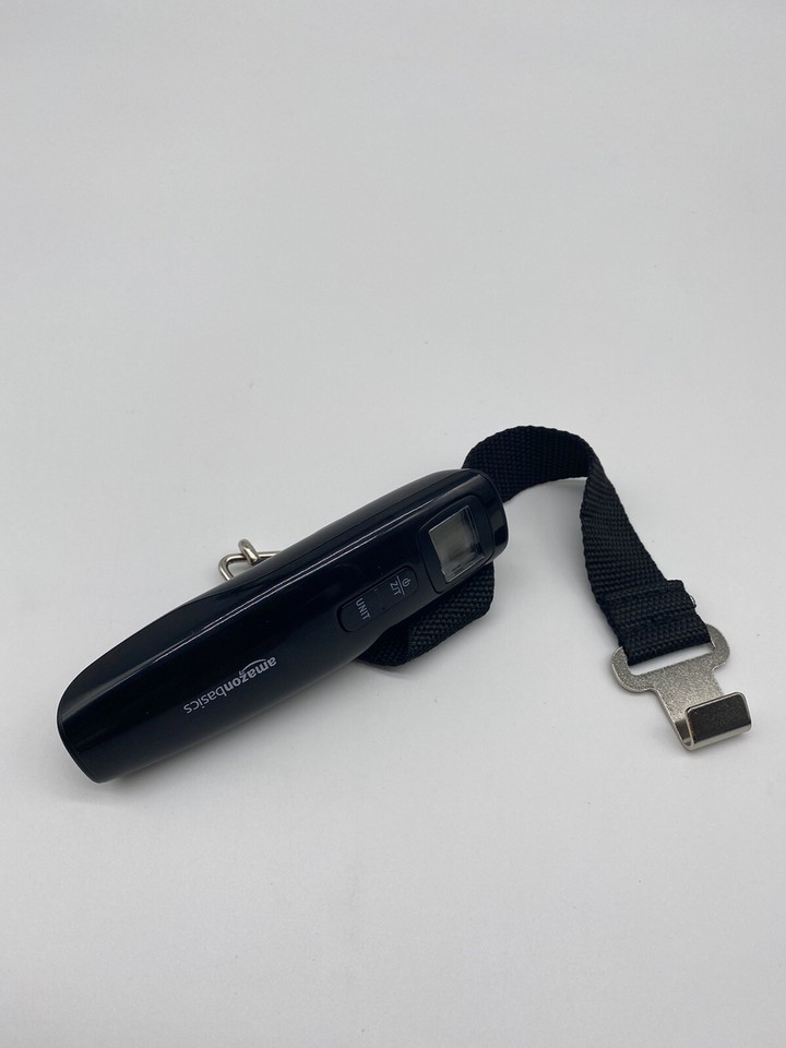 AmazonBasics Portable Digital Luggage Weight Scale - Black | eBay