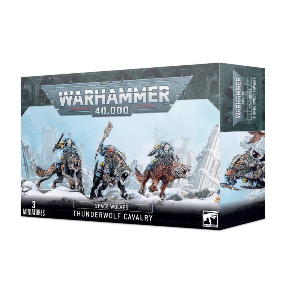 Space Wolves Thunderwolf Calvary Warhammer 40K Games Workshop | eBay
