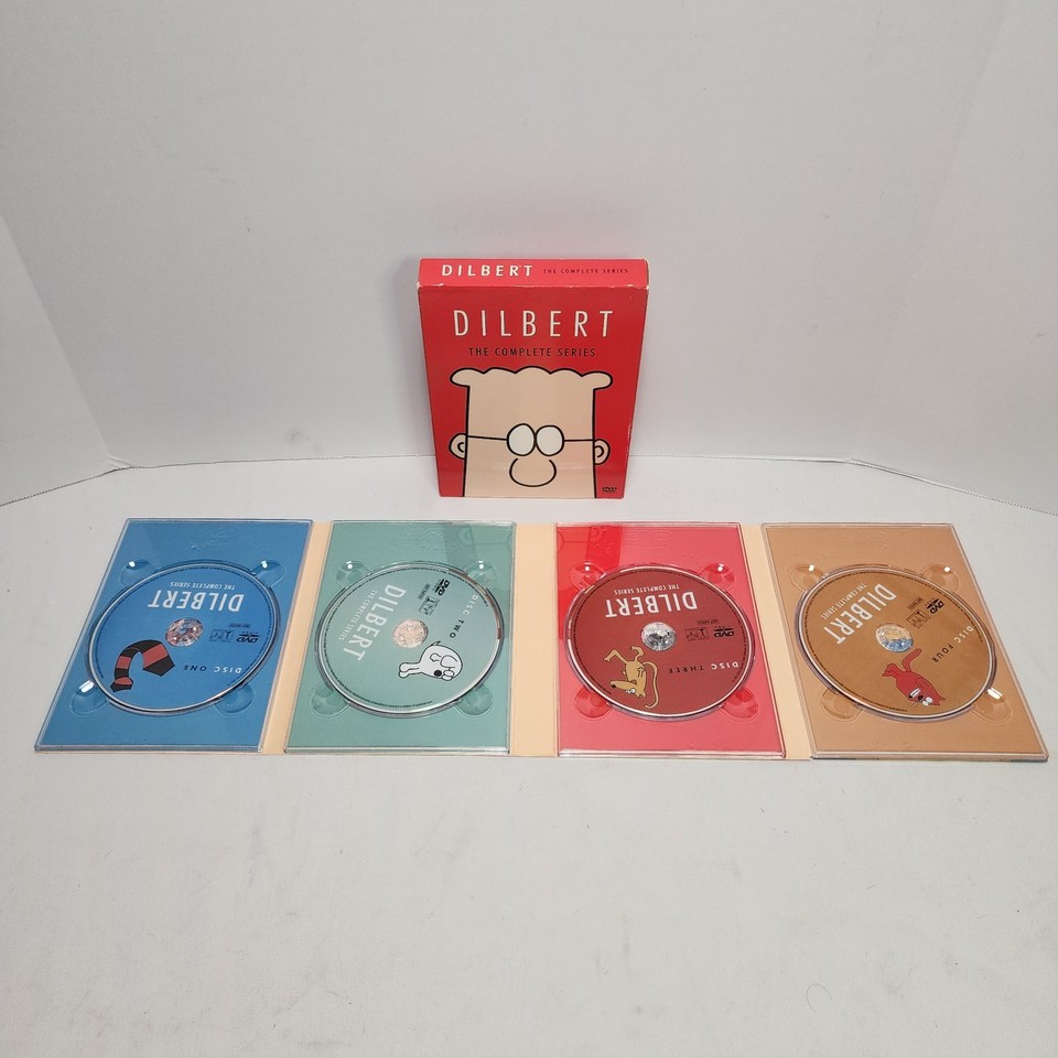 DILBERT - The Complete Series (DVD, 2004, 4-Disc Set) Scott Adams ...