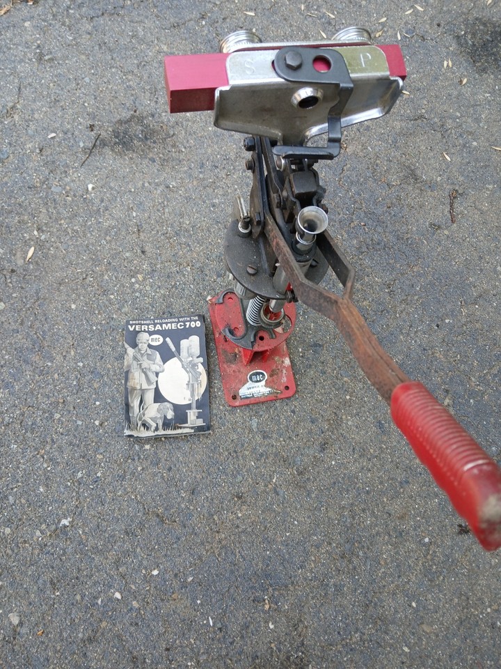 MEC 700 Versamec Shotshell Reloading Press + Components | eBay