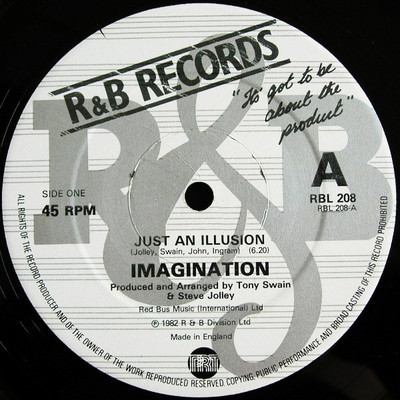 Imagination - Just An Illusion - UK 12" Vinyl - 1982 - R&B Records ...