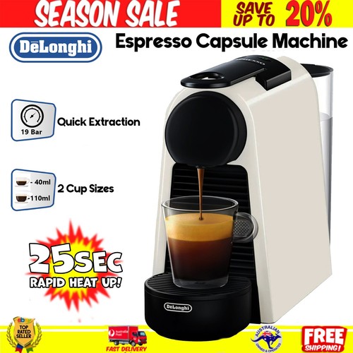 Delonghi Nespresso Essenza Mini Solo Capsule Coffee Machine Espresso ...