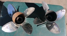 26 Pitch Bravo 1 One Mercury Mercruiser 4 Blade SS Boat Propeller 48 ...