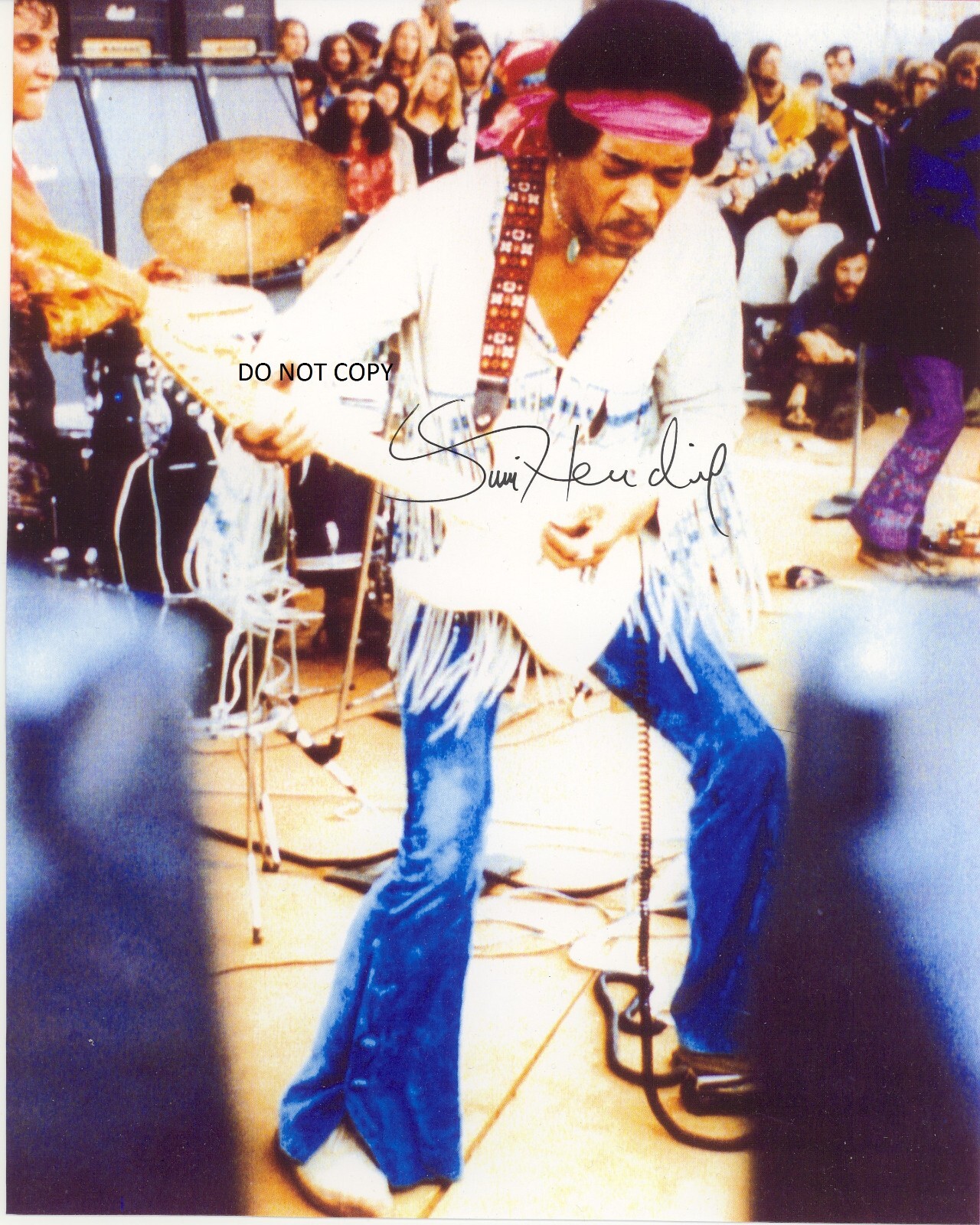 JIMI HENDRIX - LIVE Autographed Signed 8x10 Reprint Photo #2 !! | eBay
