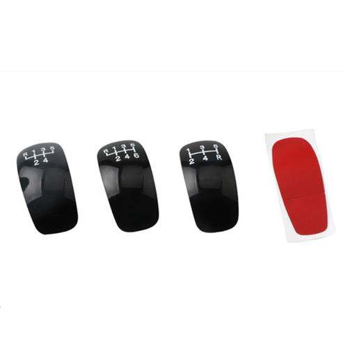 Universal Leather Manual Car Shifter Shift Handle Bollard Head Auto ...