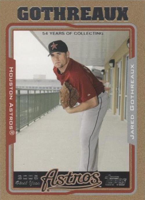 2005 Topps Updates & Highlights - Jared Gothreaux #UH307 Gold /2005 (RC ...