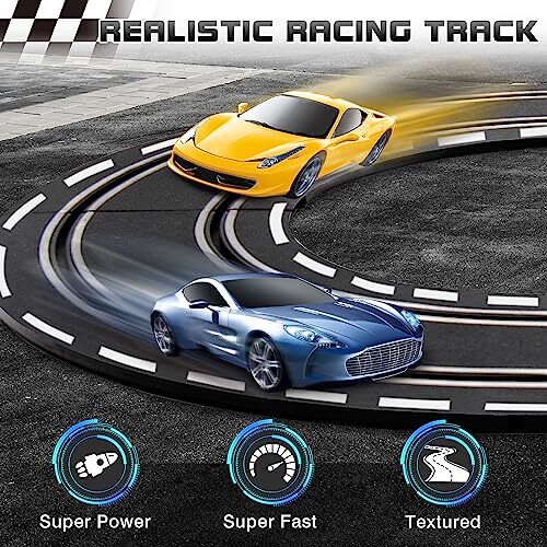 Slot Car Race Track Sets for with High-Speed Slot Car Race Track Set ...