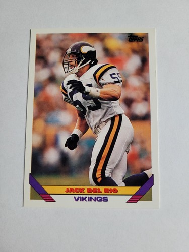 1993 Topps Football #603 Jack Del Rio | eBay