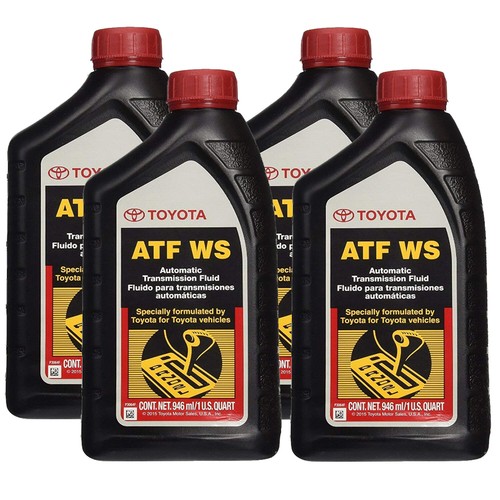 Genuine OEM Set of 4 Quarts Automatic Transmission Fluid ATF WS For ...