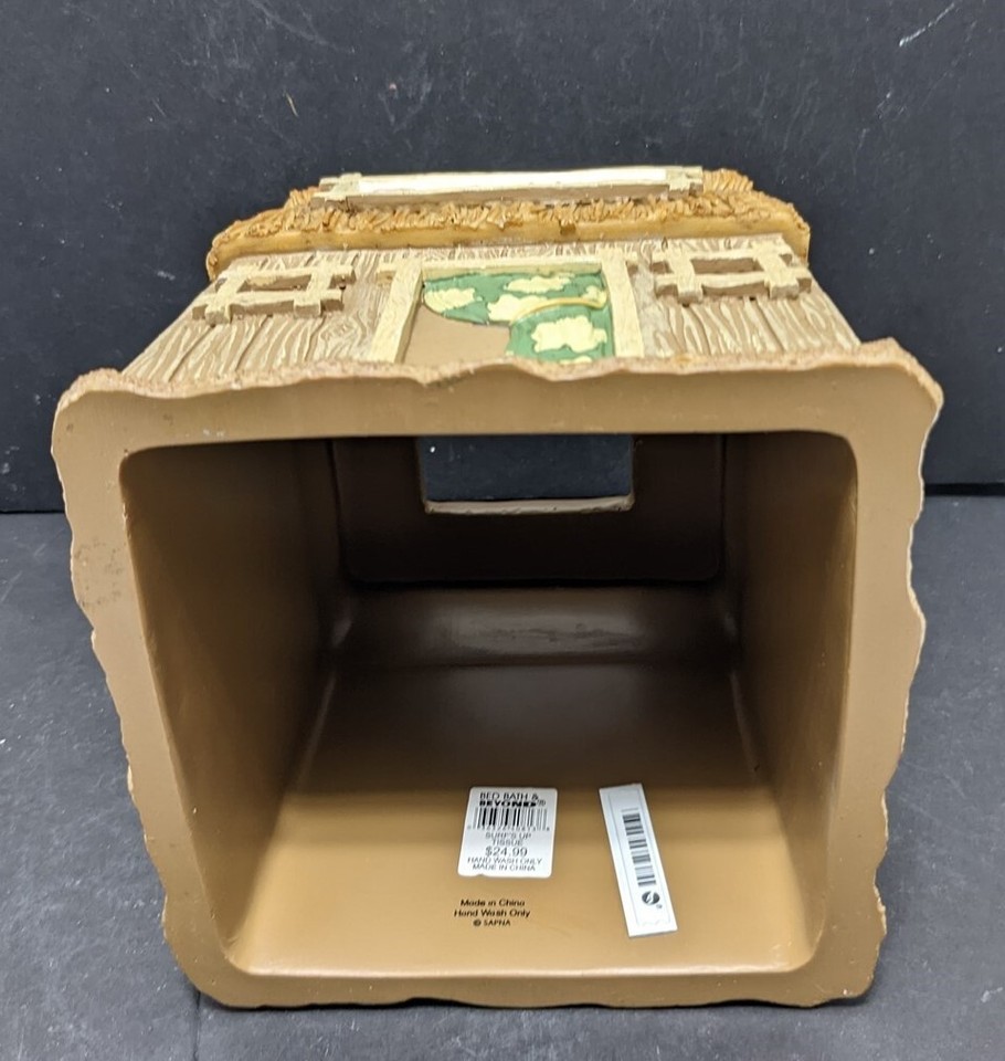 Bed Bath Beyond Surfs Up Tiki Hut Facial Tissue Box Cover Boho Hawaii ...