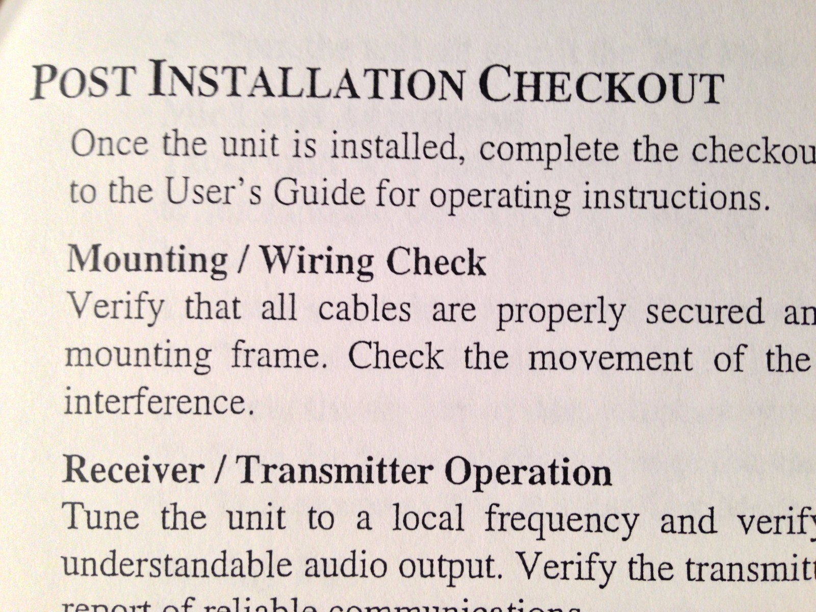 Apollo II Morrow SL40 VHF Comm Install Manual | eBay