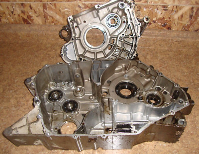 1998 Kawasaki Prairie KVF400 ATV Engine Crankcase Lower End Cases ...