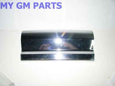 GMC SIERRA CHROME FRONT LICENSE PLATE MOUNT COVER 2015-2016 NEW OEM ...