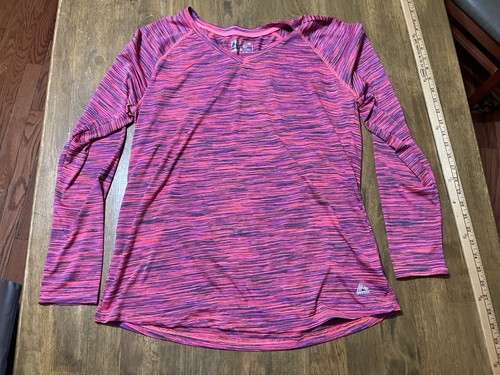 RBX Shirt, Women's Size 1X, Pink Purple, Long Sleeve, Performance | eBay