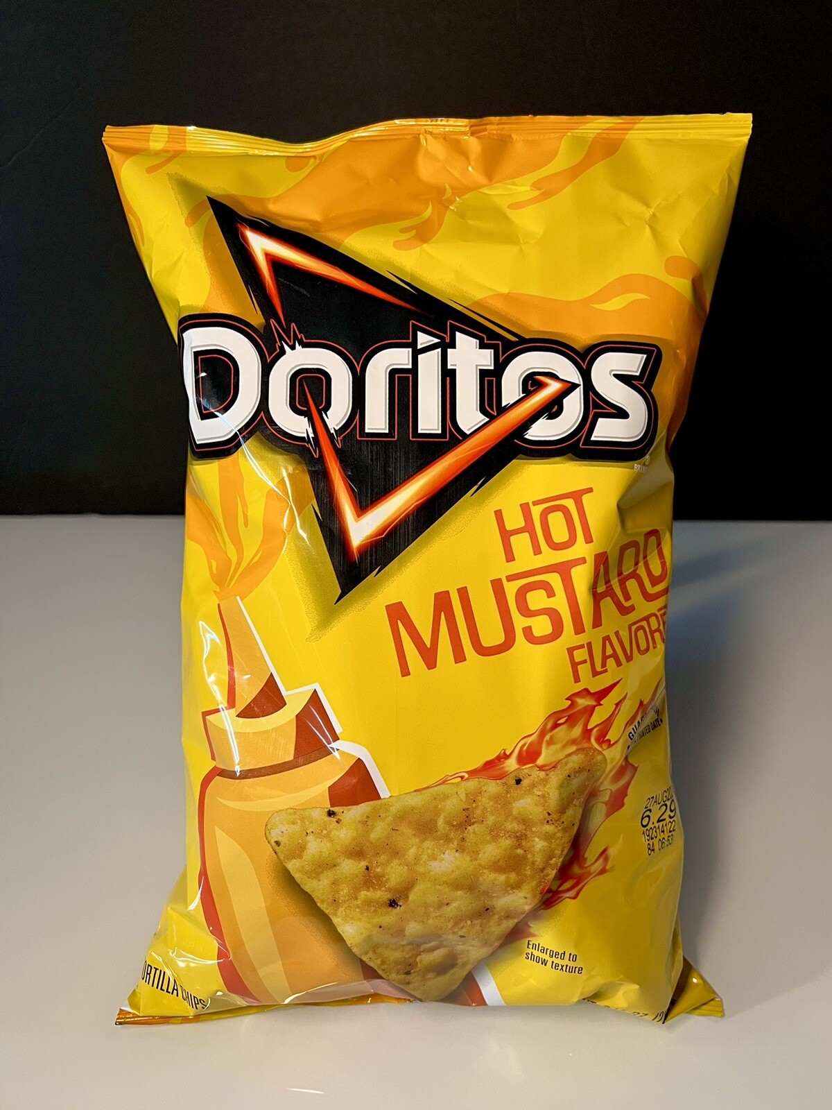 🟡 Brand New Rare Limited Edition Doritos Hot Mustard Flavored Potato ...