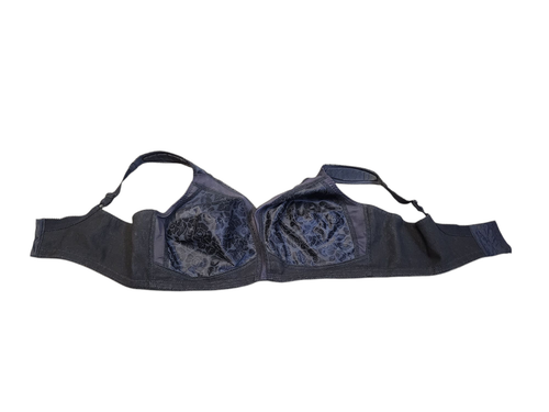 Playtex 18 Hour Original Comfort Strap Bra size 46C Full Coverage Black ...