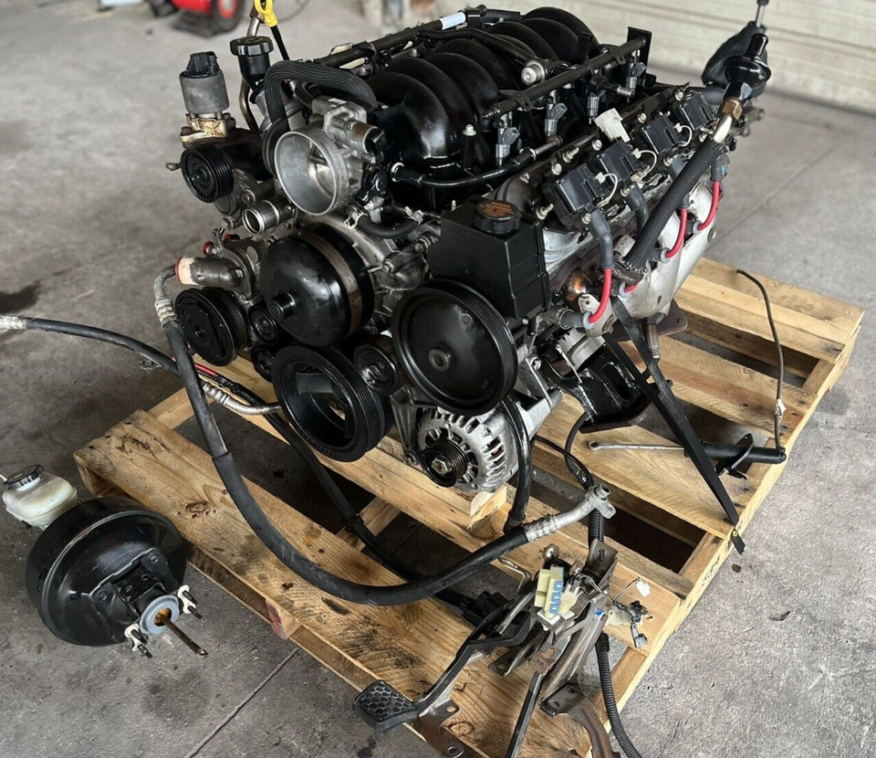 99 TRANS AM 5.7L LS1 ENGINE W/ T-56 COMPLETE PULL OUT LS2 LS3 | eBay