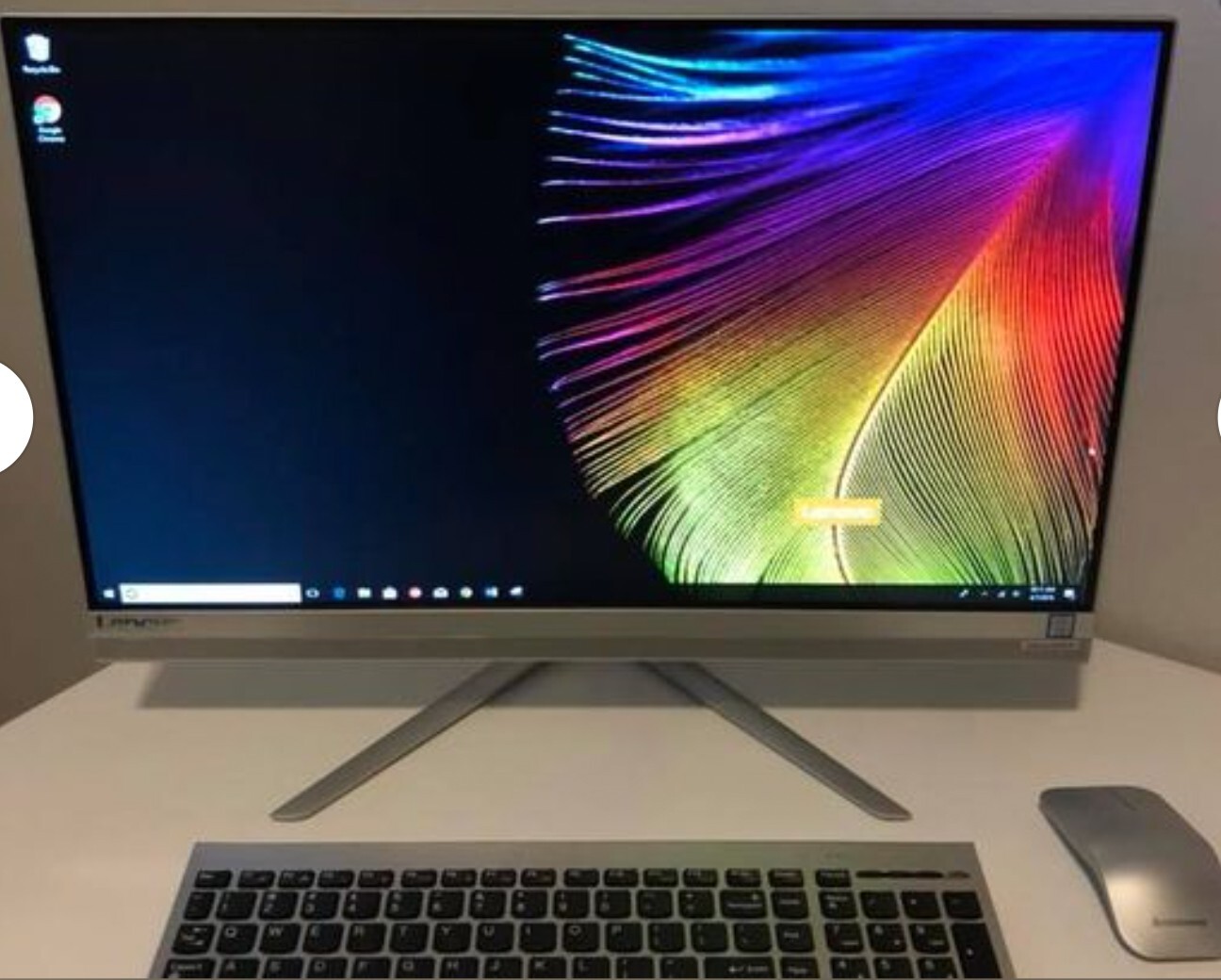 Lenovo Touch Screen All In One Desktop Computer. Hardly Used | eBay