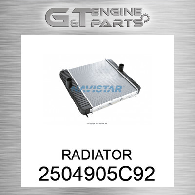 2504905C92 RADIATOR fits INTERNATIONAL TRUCK (New OEM) | eBay