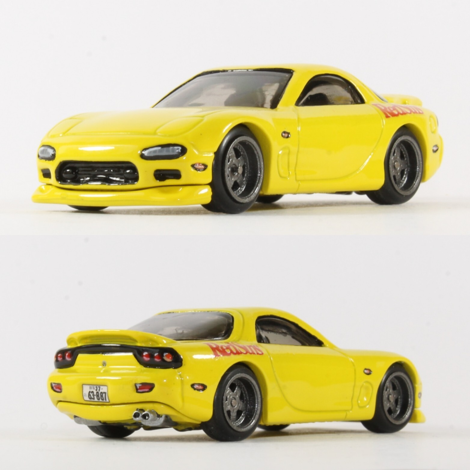 Initial D - Keiisuke's Mazda RX7 FD3S on Custom Card - Hot Wheels ...