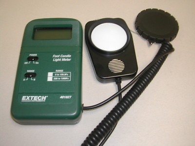 Extech 401027 Pocket Sized Candle Light Meter Used Excellent Free ...