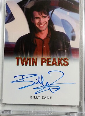 Billy Zane John Justice Wheeler TWIN PEAKS 2019 Archive Box Autograph ...