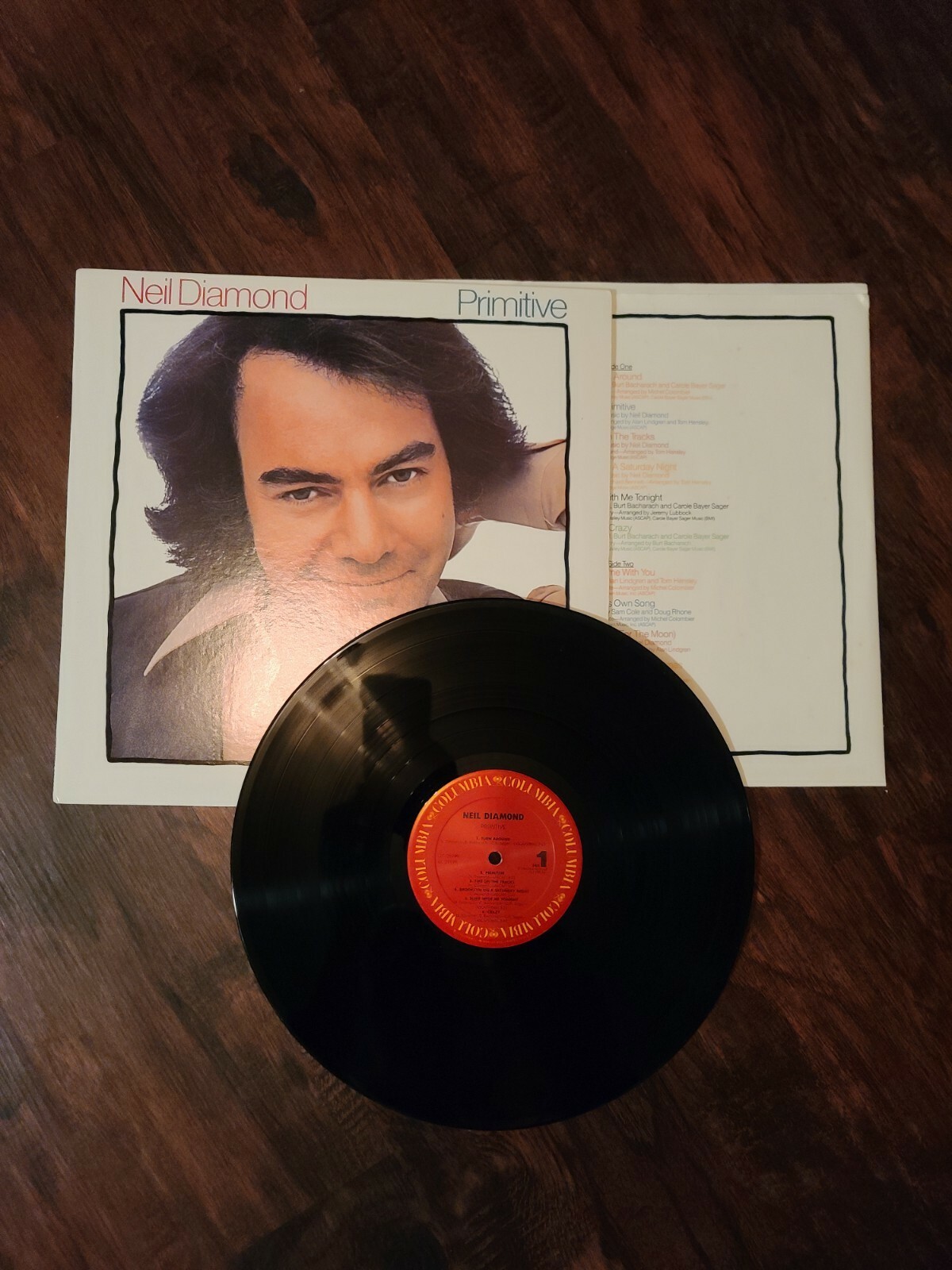 Neil Diamond Primitive Vinyl Columbia Records Album | eBay