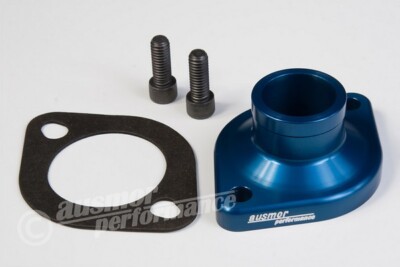 Billet Aluminum Blue Mopar Big Block Thermostat Housing 340 360 | eBay