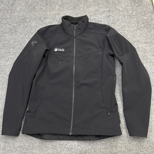 Arc'teryx Epsilon LT Soft Shell Black Jacket Corporate Logo Womens Sz M ...