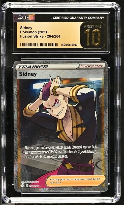 Pokemon Sidney 264/264 Fusion Strike - CGC 10 PRISTINE | eBay