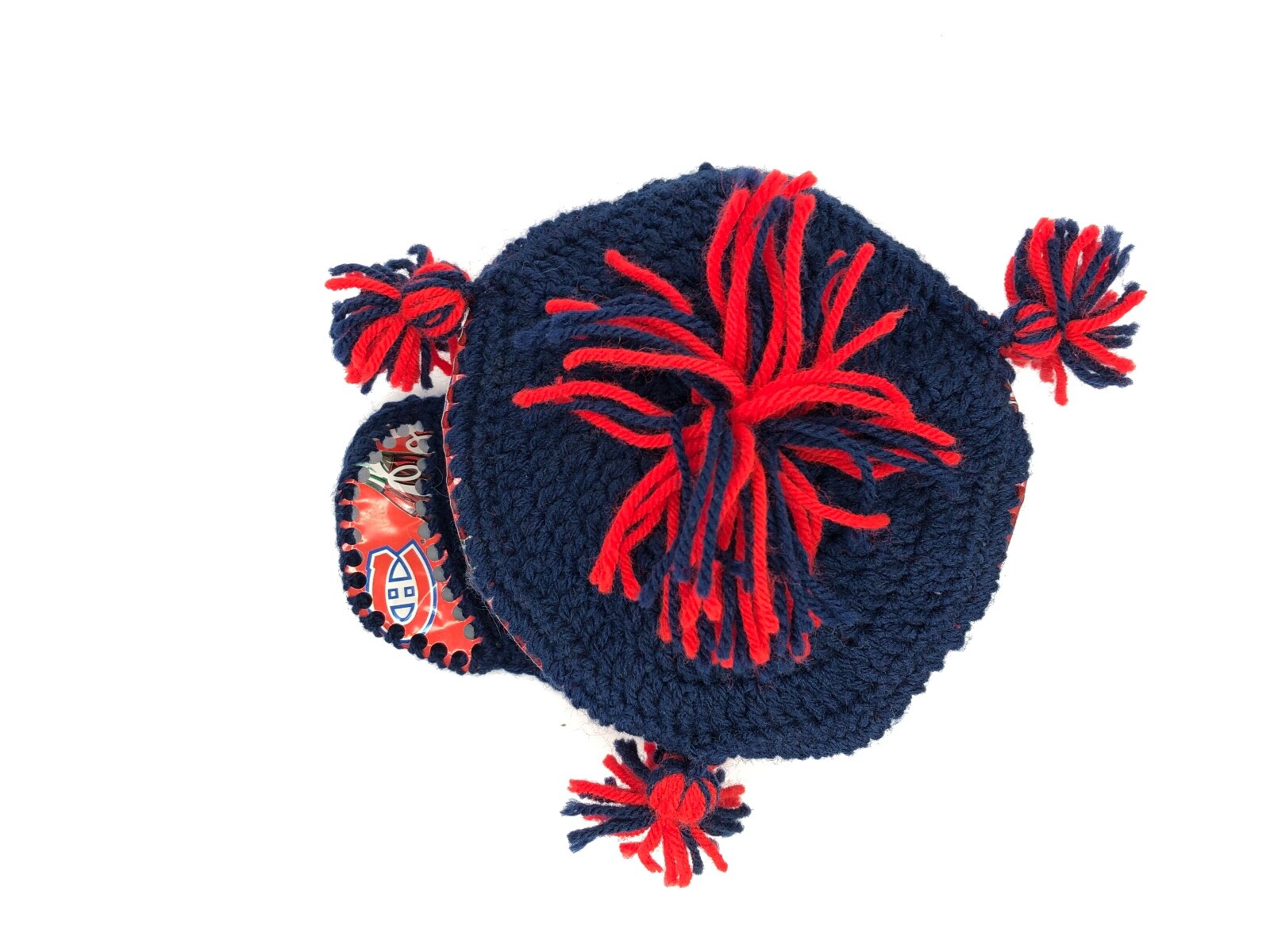 Vintage Coca Cola Knit Crochet Tin Can Hat Cap Montre… - Gem