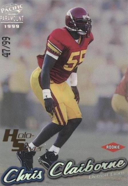 1999 Pacific Paramount - Chris Claiborne #84 Holo-Silver /99 (RC) for ...