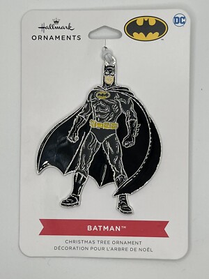 NEW Hallmark BATMAN DC Comics 3in Flat Metal Enamel Coated Tree ...