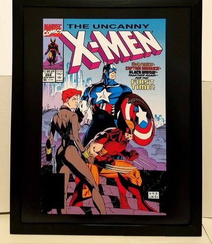 Uncanny X-Men #268 by Jim Lee 11x14 FRAMED Marvel Comics Art Print ...