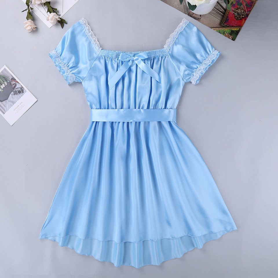 Male French Maid Apron Dress Mens Halloween Party Role Play Fancy ...