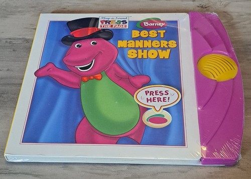 Barney Best Manners Show Play A Sound Book. New! Sealed! Conor Wolf | eBay