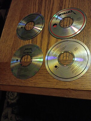 Metallica Loose Cds (4) | eBay