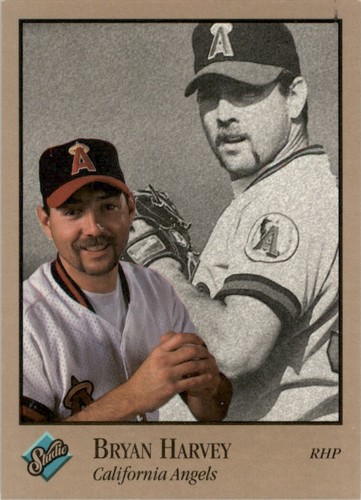 1992 Studio Bryan Harvey California Angels #146 Baseball Card | eBay