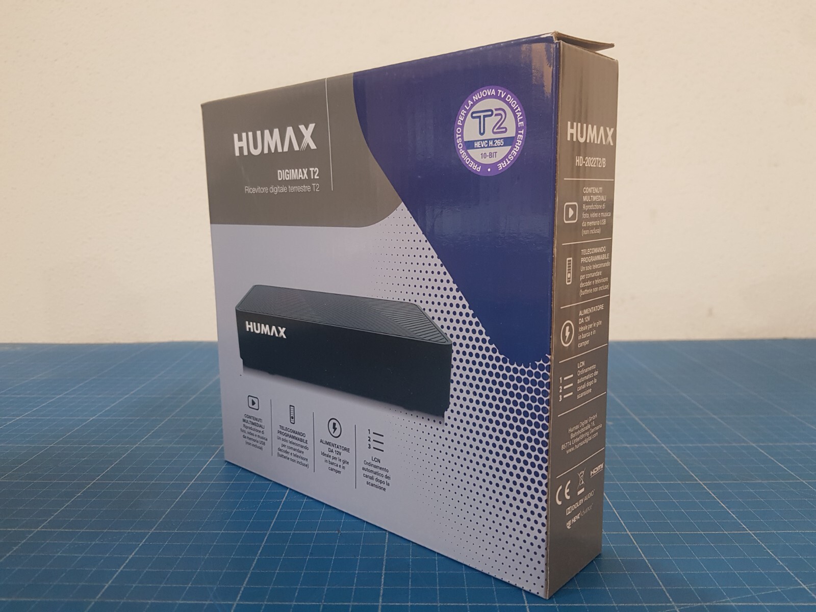 Humax Digimax HD-2022T2 T2 DTT FTA Zapper Decoder _0.4_5 | eBay.de