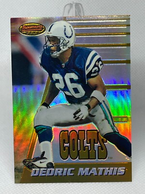 Dedric Mathis 1996 Bowman's Best Refractor #156 | eBay