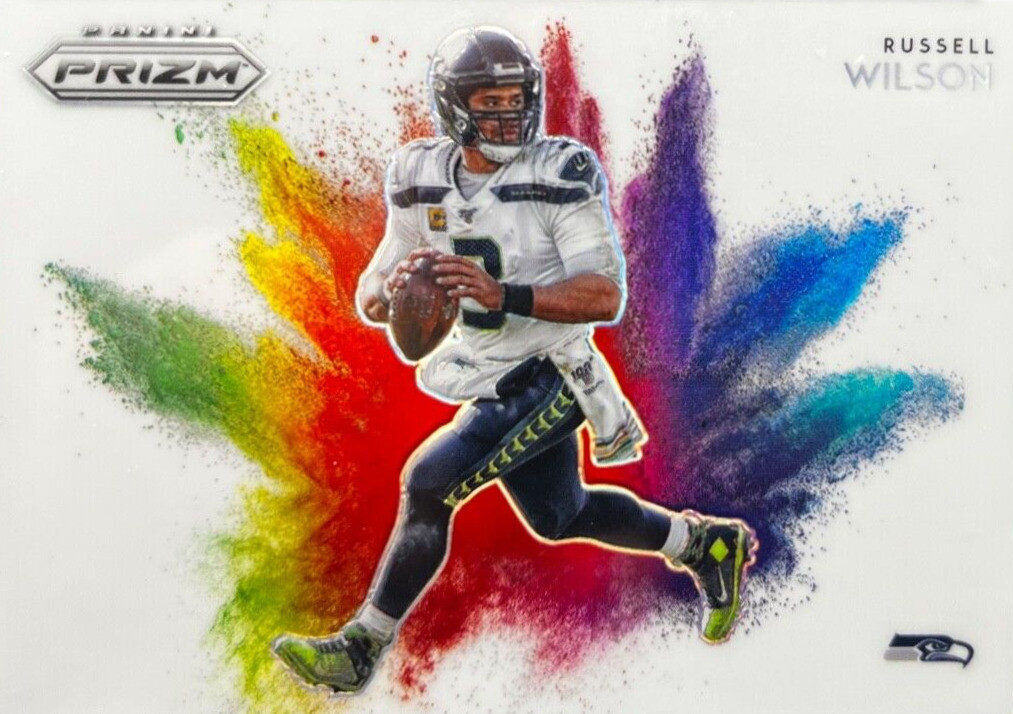 2020 Panini Prizm - Color Blast #4 Russell Wilson for sale online | eBay