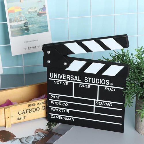 TV Film Movie Shooting props Director Video Clapboard Clapper Board ...